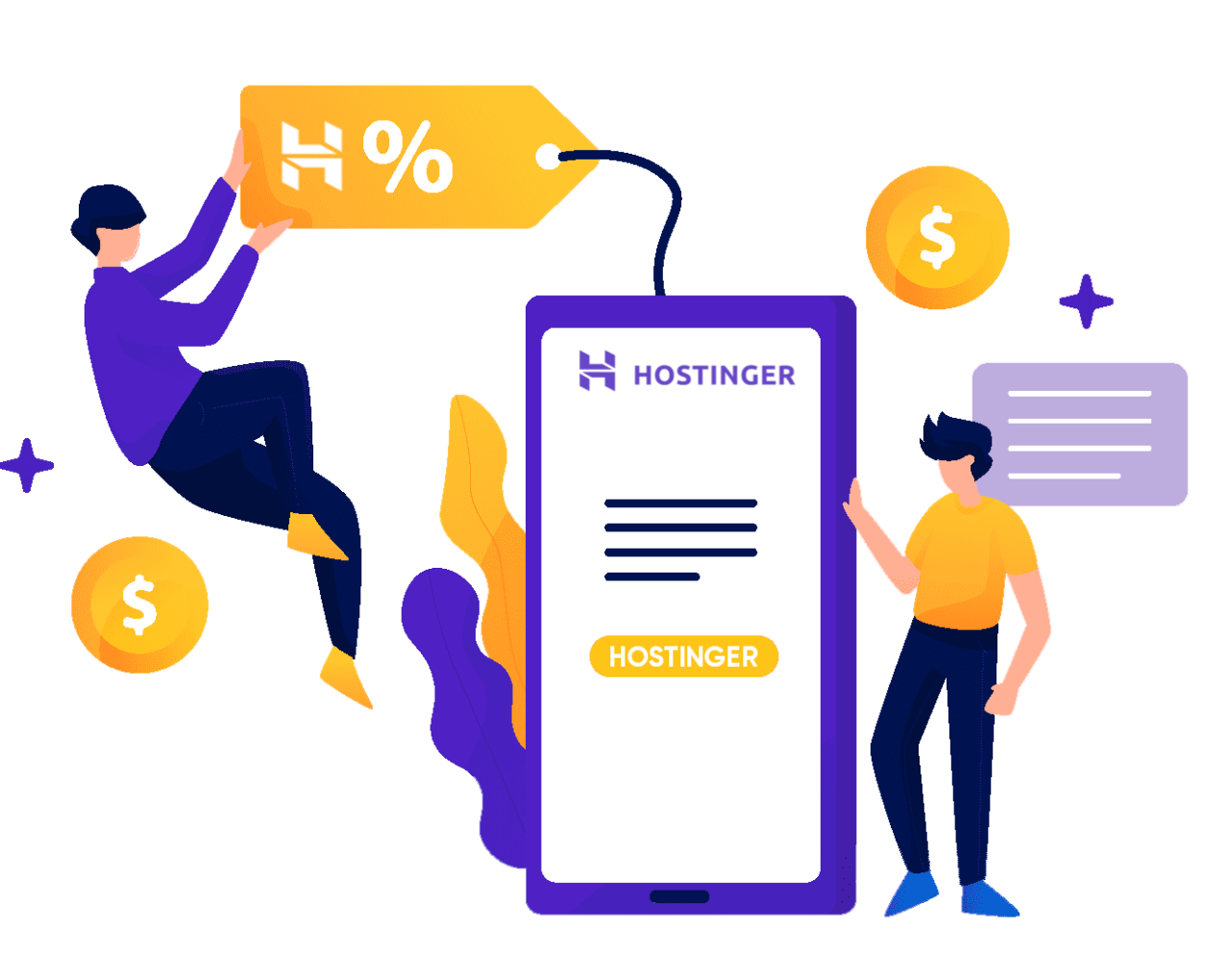 Hostinger - Redesigned website